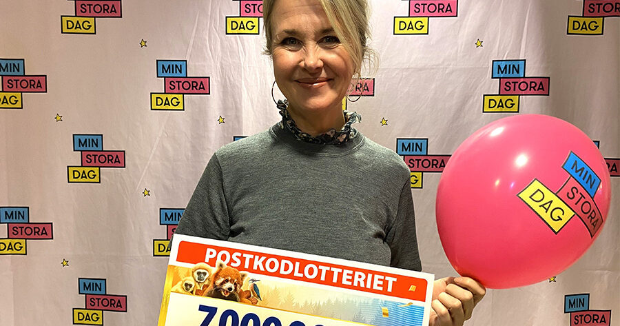 Sju magiska miljoner från Postkodlotteriet! | Min Stora Dag